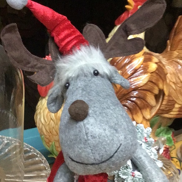 Holiday | Moose Gray Moose Christmas Holiday Farmhouse Decor | Poshmark